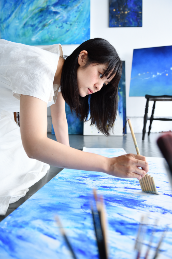 今注目の水彩アーティスト U-ku Solo Exhibition『朝と霞』3月2日～10日開催決定! | FANY Magazine