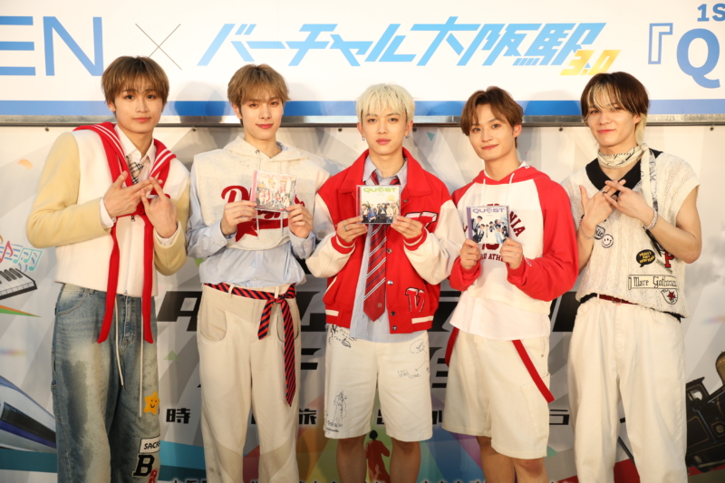 DXTEEN 1ST ALBUM『Quest』リリース記念「バーチャル大阪駅3.0」コラボのリリースイベント開催! | FANY Magazine
